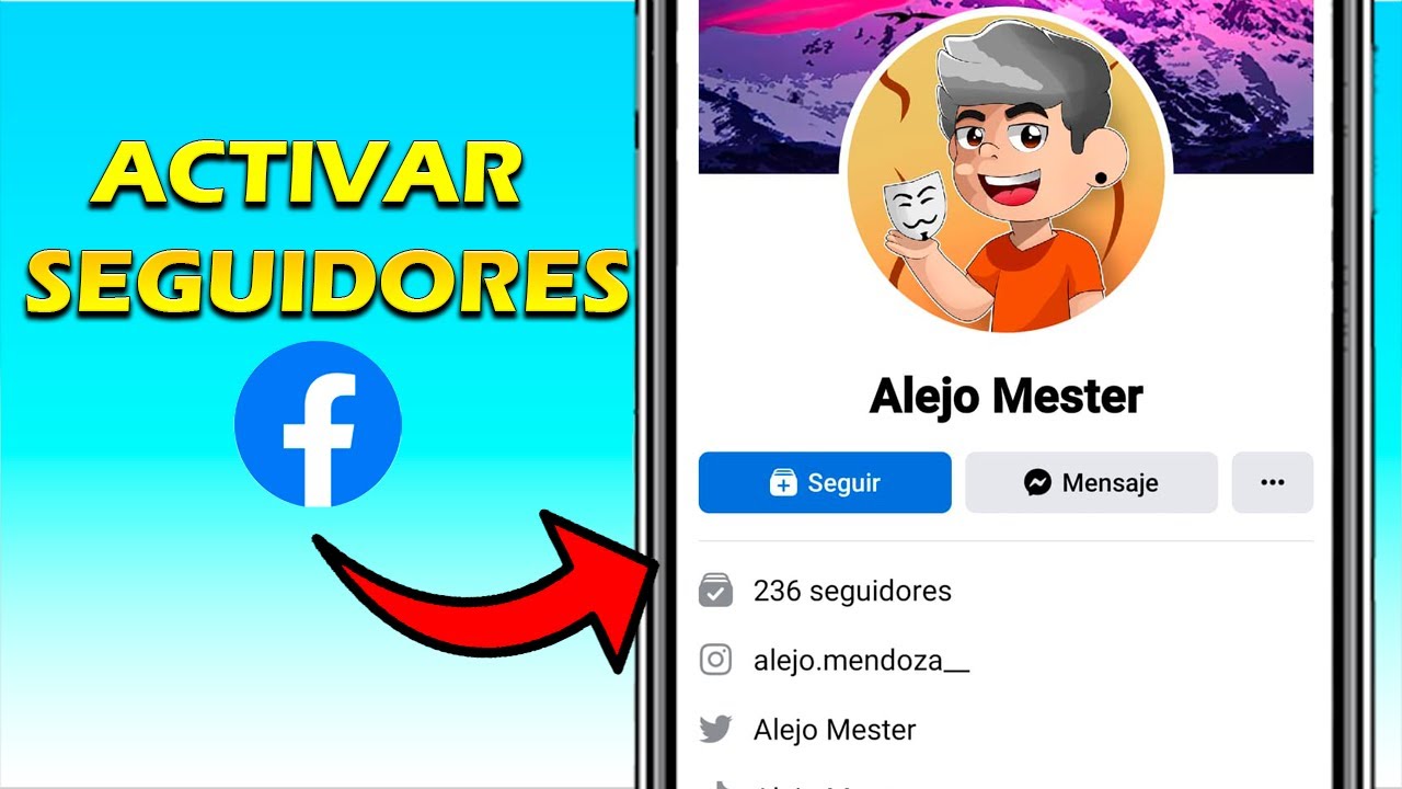 Como ACTIVAR el BOTON de SEGUIR en mi PERFIL de FACEBOOK 2023 - YouTube