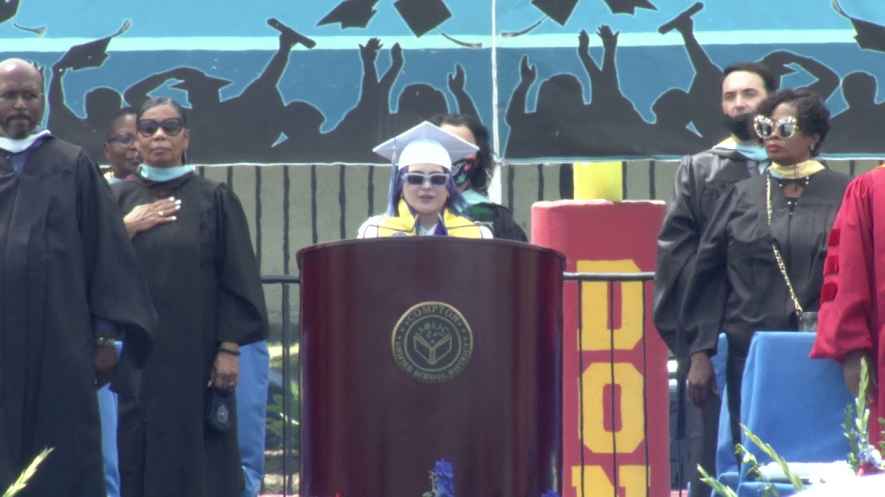 Compton High School Commencement Ceremony 2021 - YouTube