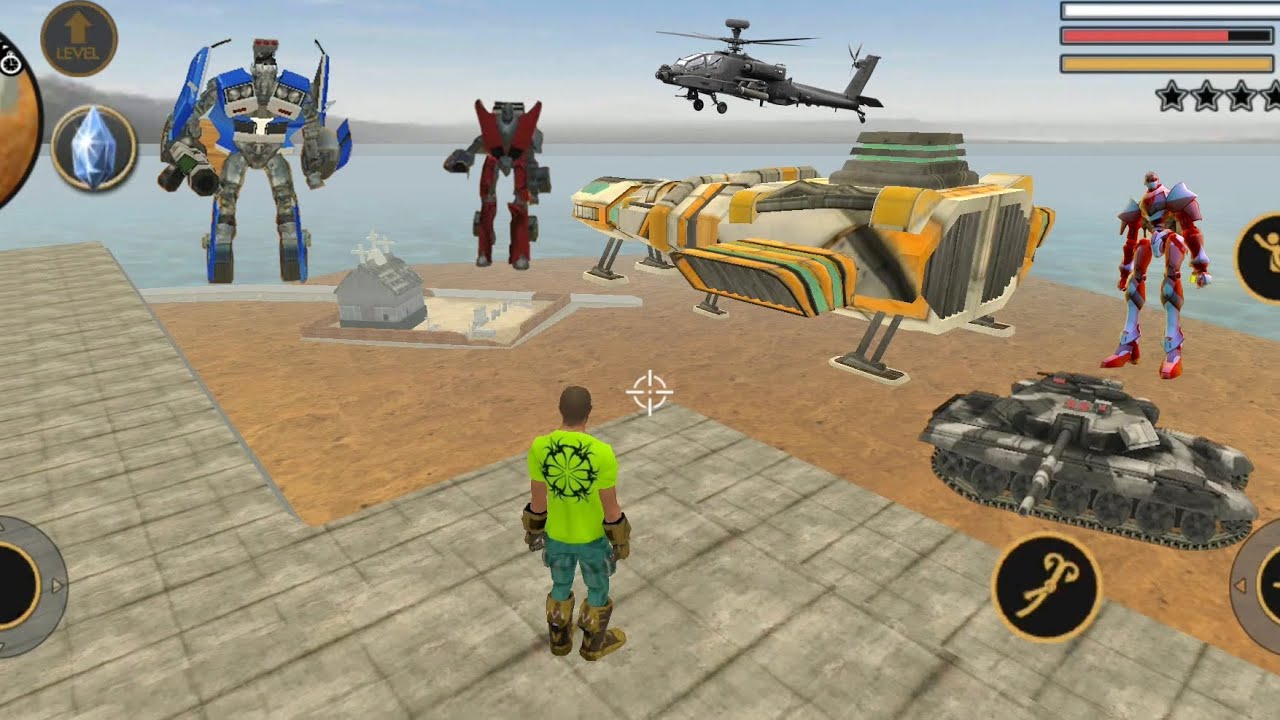 Vegas Crime Simulator (Vegas Hero Fight on Car Robots) Destroyer ...