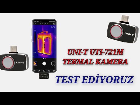Uni-t UTI-721M Cep Telefonu Için Termal Kamera ==İNCELEYİP TEST EDİYORUZ ==