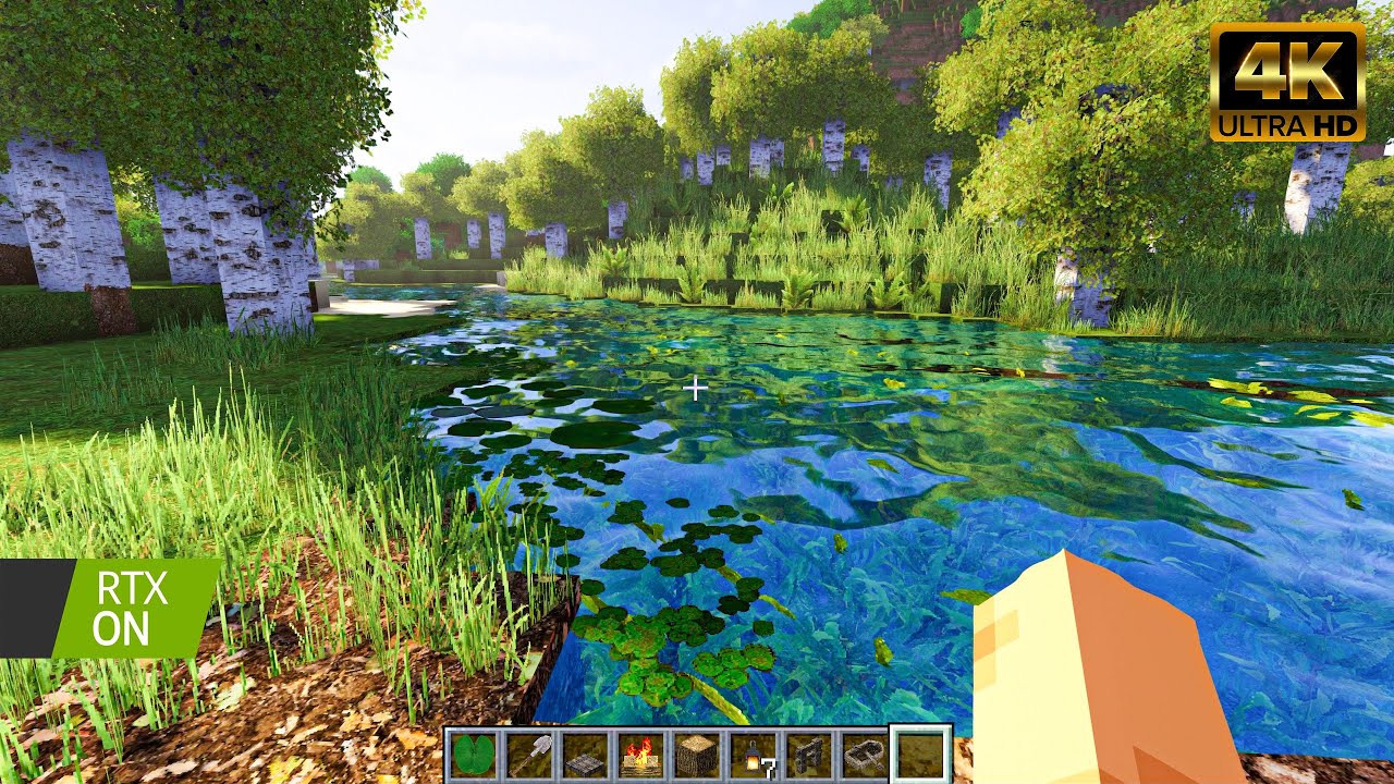 Minecraft Fishing Dock 4K - YouTube