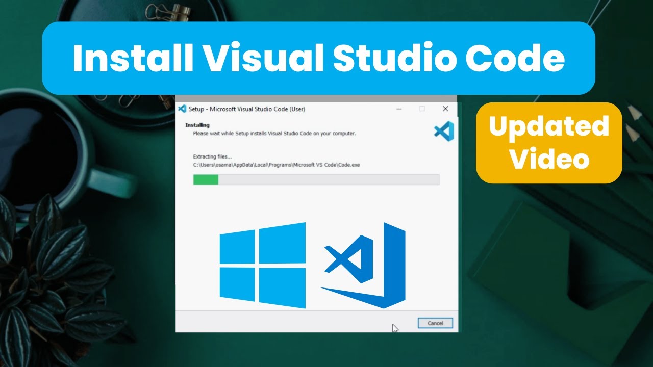 How to Install VS Code Editor in Windows 10/11 [Latest Video] - YouTube