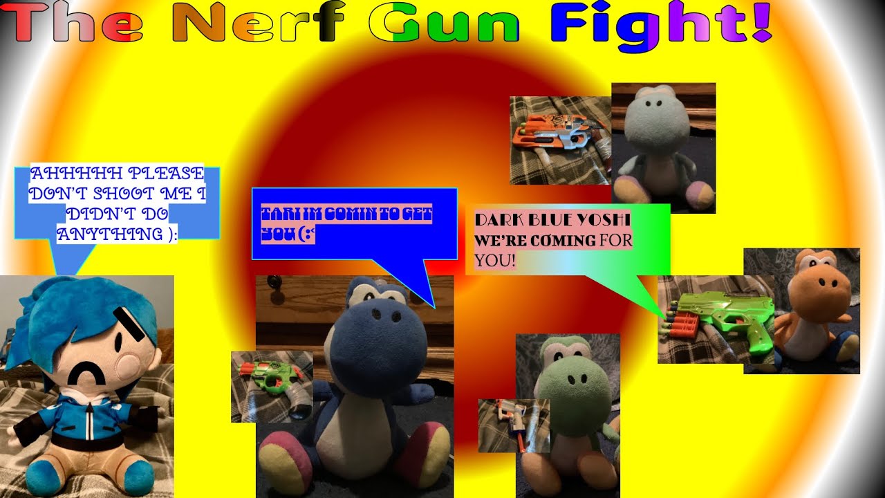 The Nerf Gun Fight! - YouTube