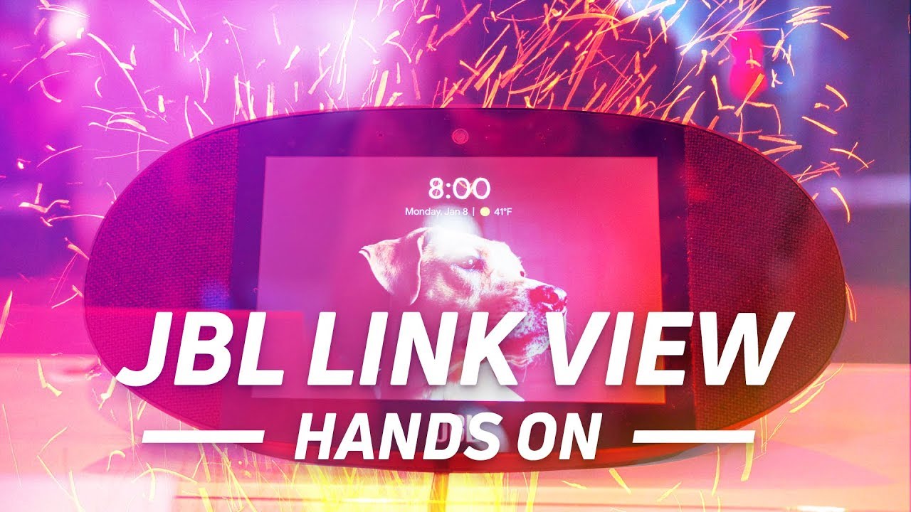JBL Link View Hands On: Google Assistant With an Audio Kick - YouTube