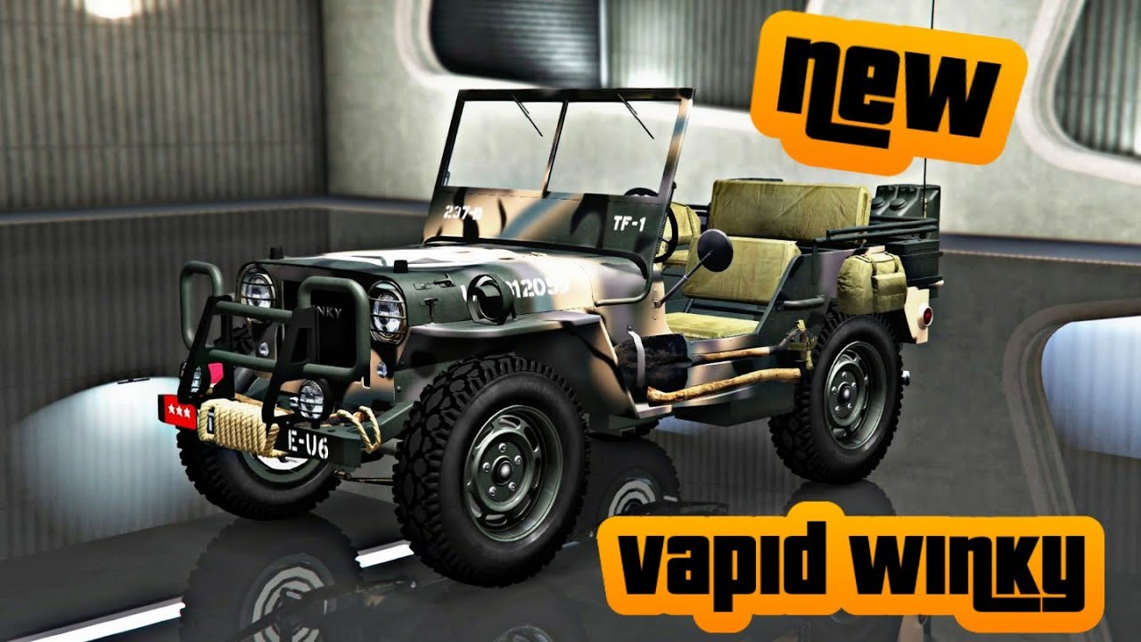 Vapid Winky Customization | Cayo Perico Heist DLC | Willys Jeep ...