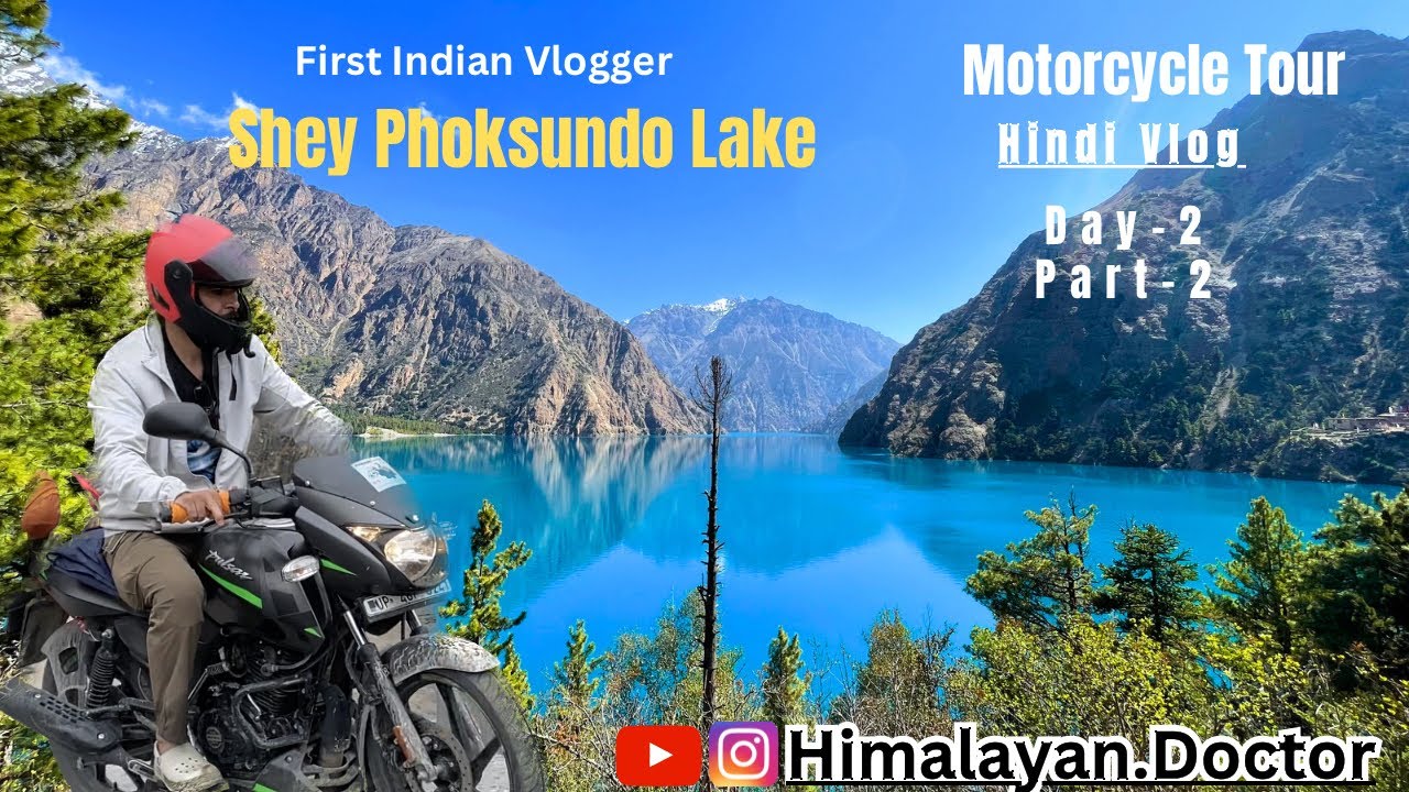 India To Shey Phoksundo Lake Dolpa Nepal Bike Ride | Tallo bagar to ...