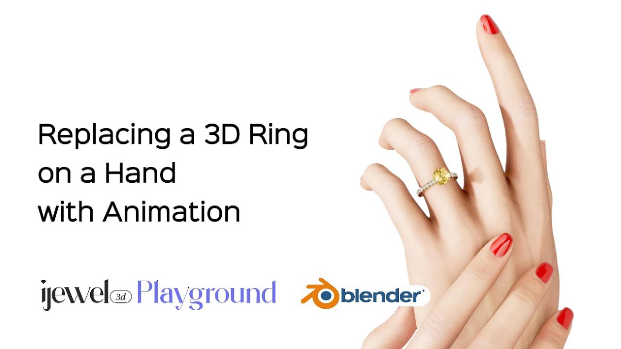 3D Ring on a Hand with Animation - YouTube