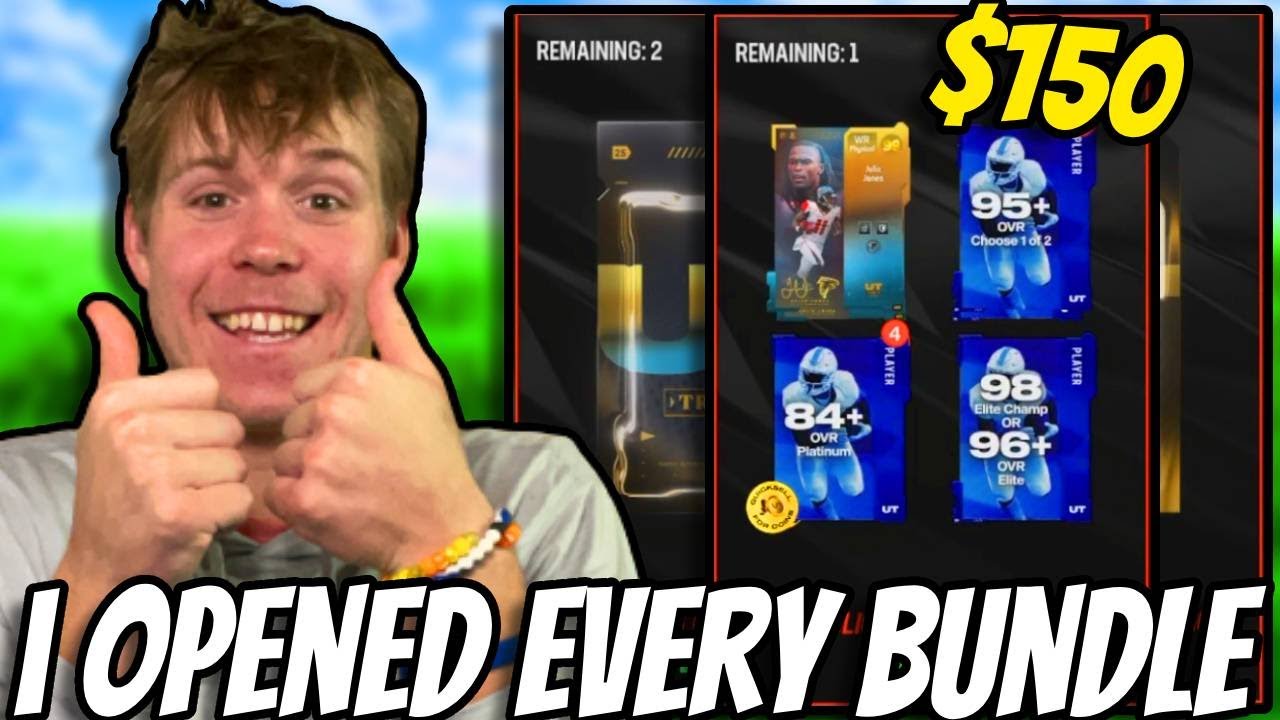 I Opened New Julio Jones Special Offers!! I Spent $150 on These INSANE ...