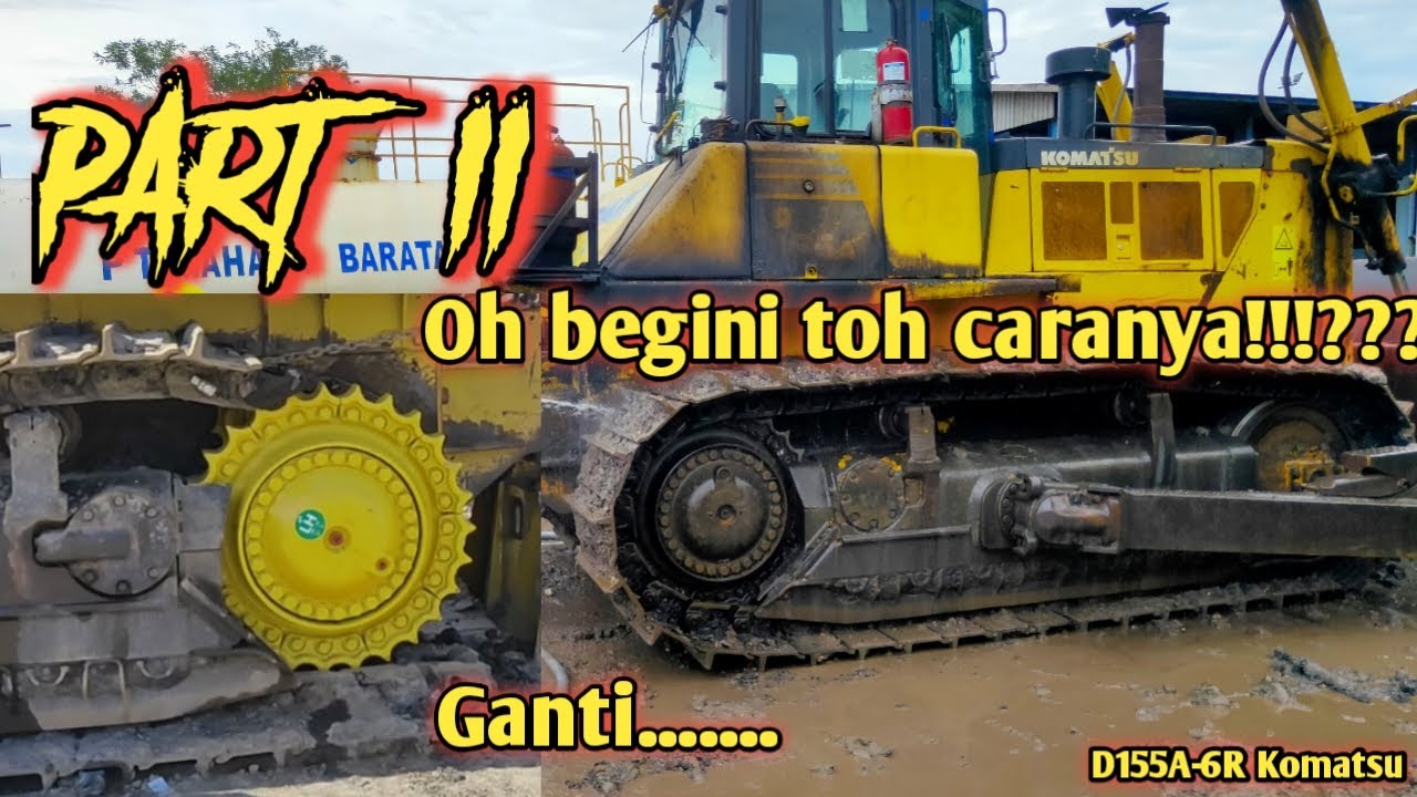 Cara ganti final drive bulldozer ... Part II - YouTube