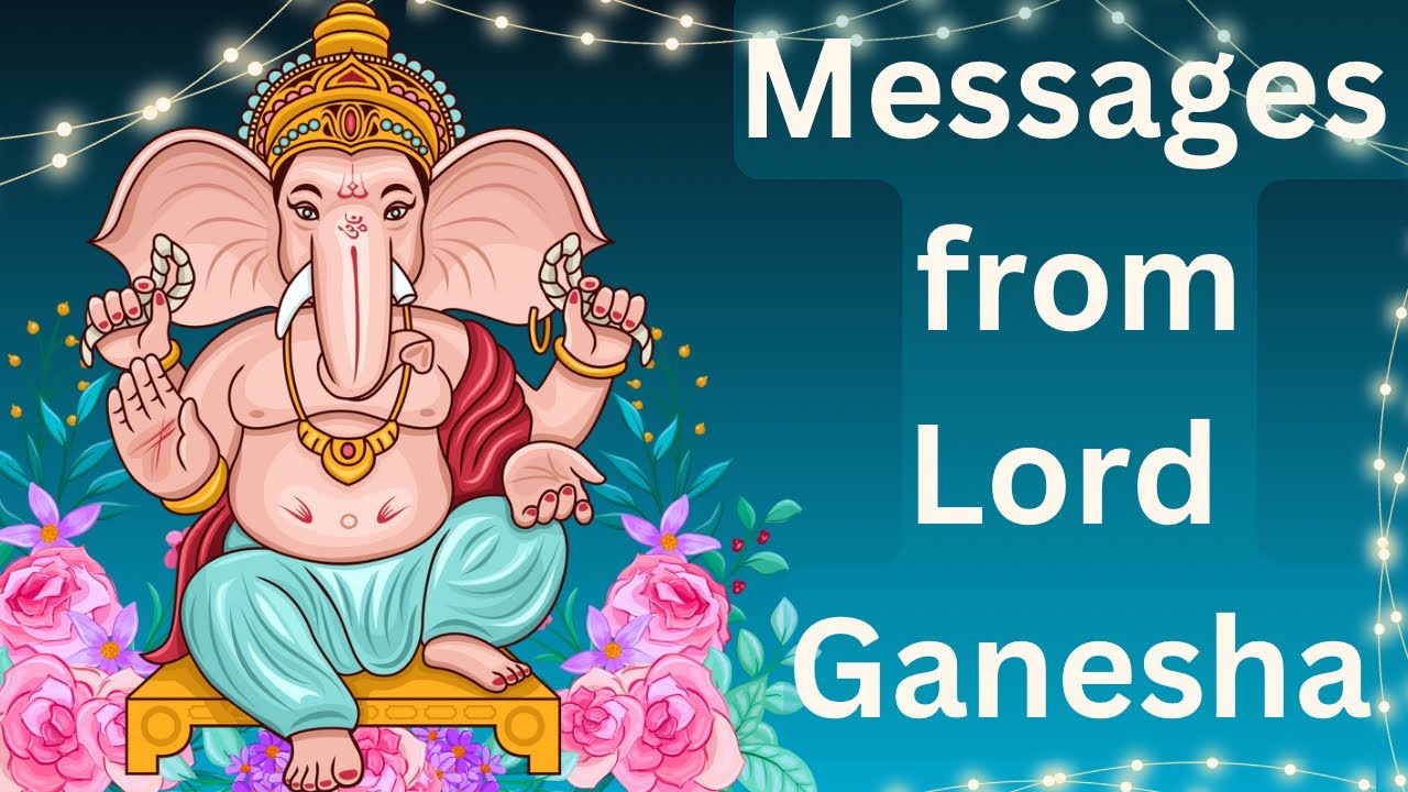 Lord Ganesha messages for you 🎁🧿🎉🩷 - YouTube