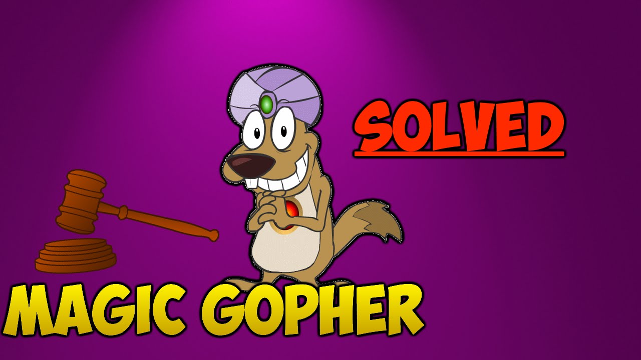Magic Gopher SOLVED - YouTube