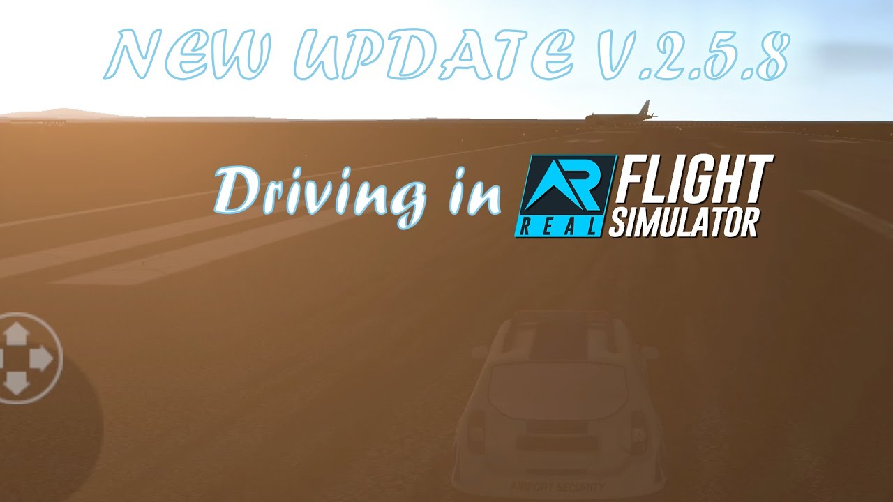 RFS NEW UPDATE 2.5.8 | Driving in RFS!!!!! | New Unlimited Airport ...