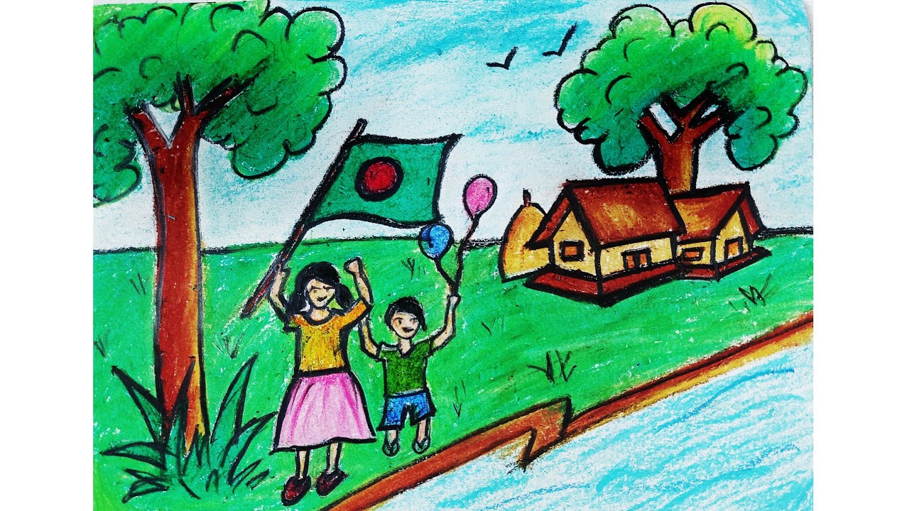 Victory day drawing | How to draw 16 December bijoy dibosh - ১৬ ...