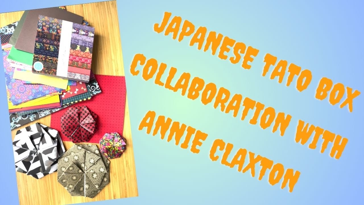 Making an origami Japanese Tato box - Collaboration with ...