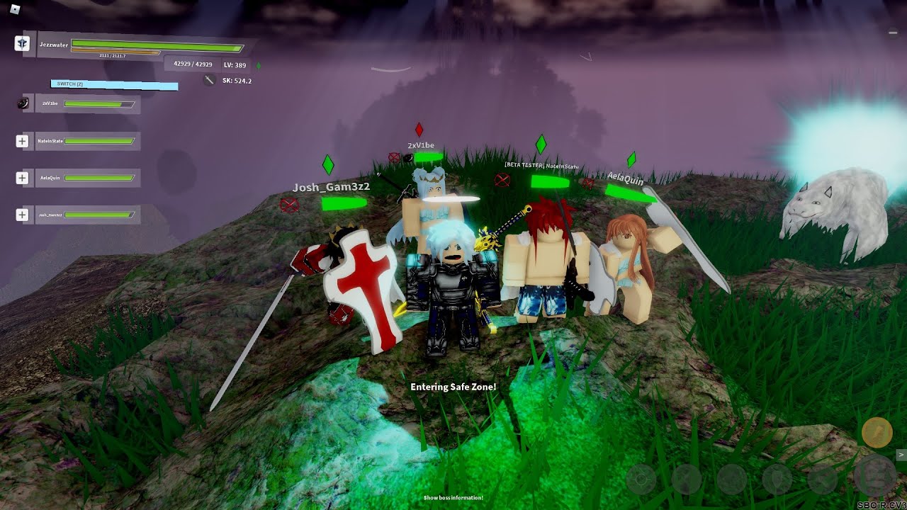 Sword Blox Online: Rebirth | Guiding on Floor 14 - YouTube