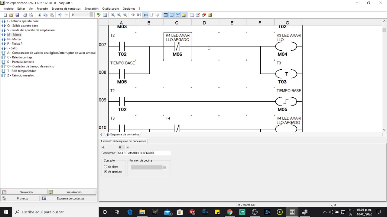 SEMÁFORO PLC EASY SOFT - YouTube