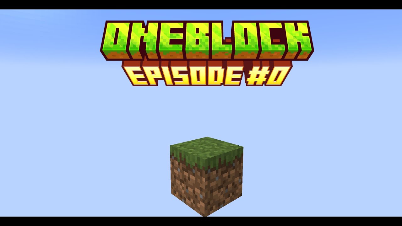 One Block Episode #0 - The Start - YouTube