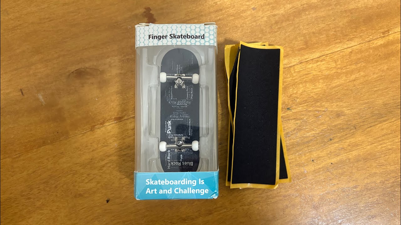Unboxing new Fingerboard and Griptape! - YouTube