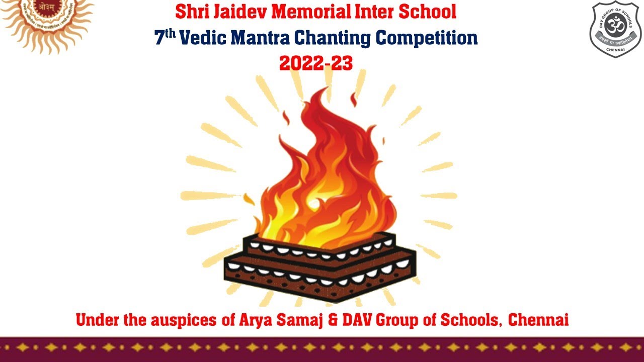 DAV Group of Schools | 7th Vedic Mantra Chanting Competition | 2022-23 - YouTube