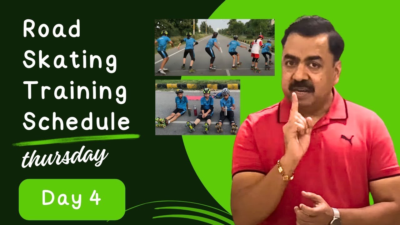 Road Skating Training Schdule | Thursday | Morning Road Skating Session | Day 4 - YouTube