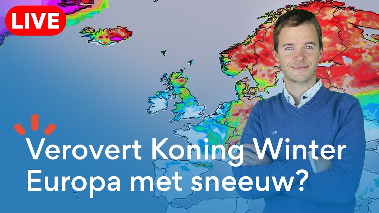 [LIVE] Verovert Koning Winter Europa met sneeuw en vrieskou? - YouTube