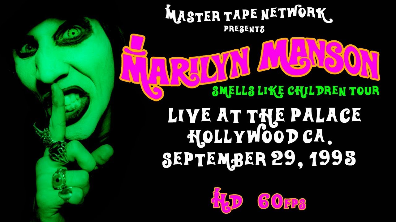 Marilyn Manson Smells Like Children Era