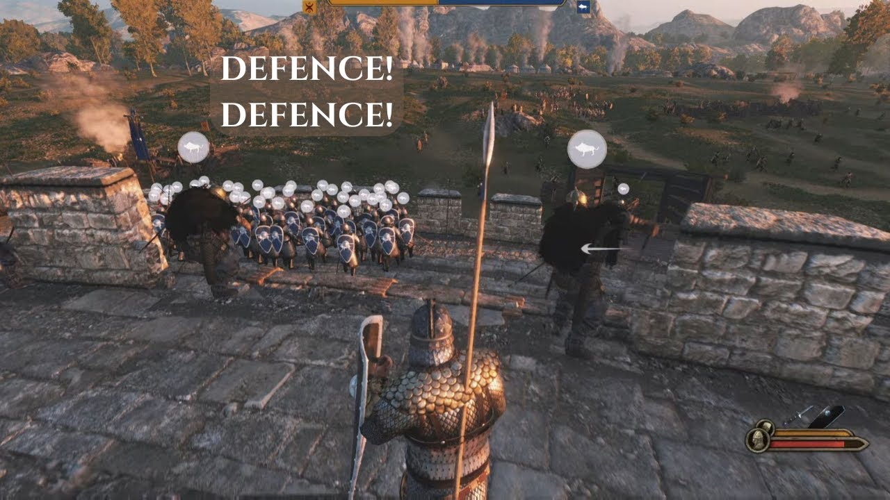 Intensely defending the Walls! - YouTube