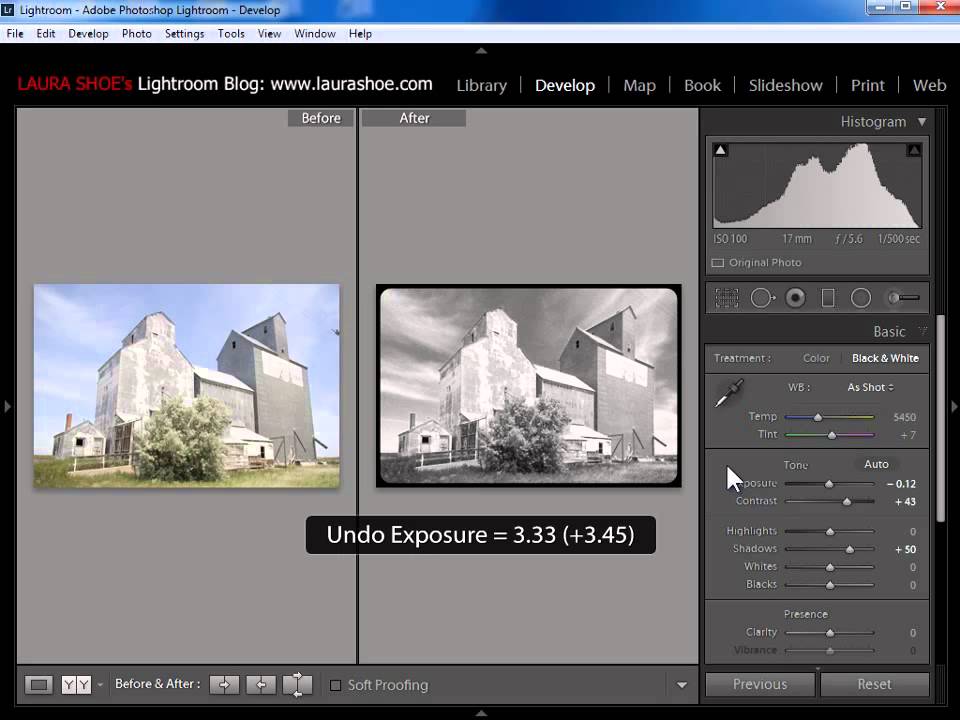 Working with History and Before & After in Lightroom - YouTube