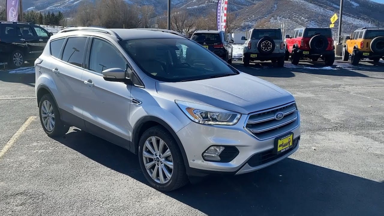 2017 Ford Escape Park City, Heber, Midway, Salt Lake City, Holladay ...