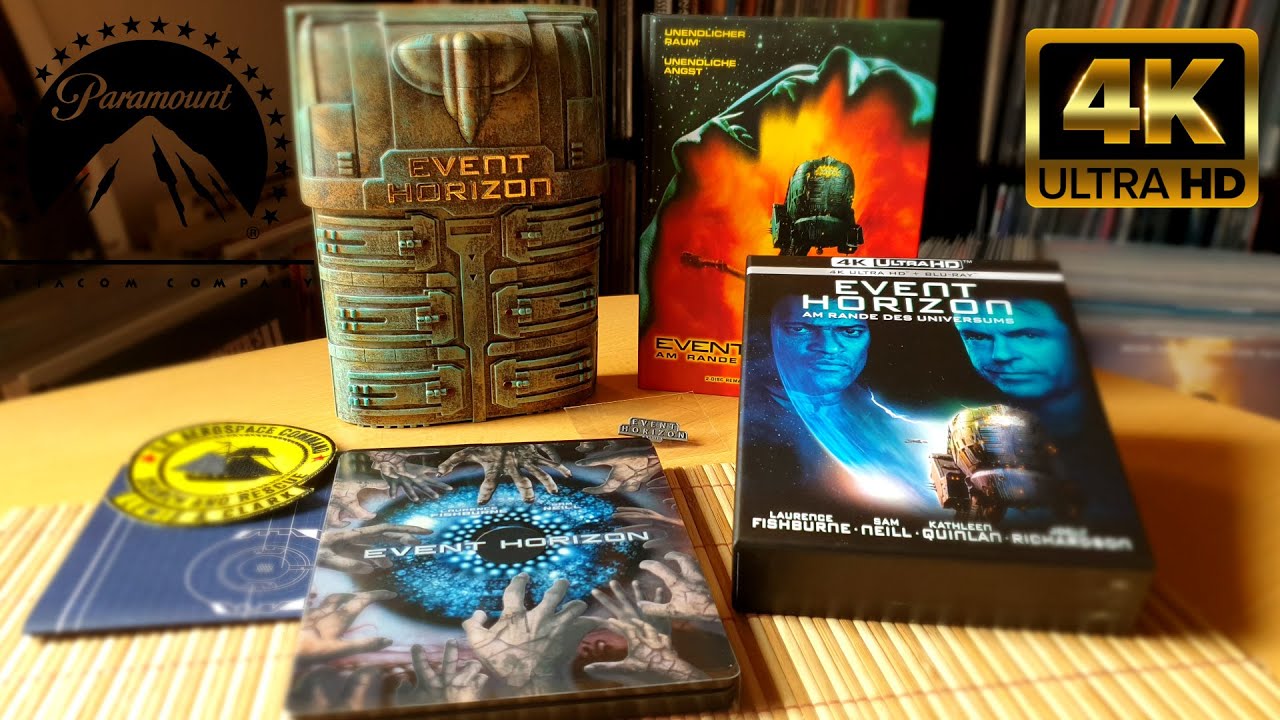 EVENT HORIZON 4K UHD Blu-Ray Ultimate Collector's Edition Steelbook ...