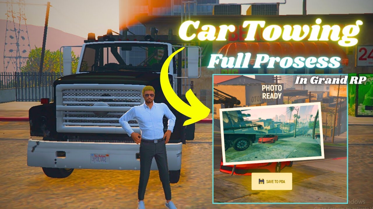 I Tried Towing Cars As a COP in Grand RP 👮‍♂️ | Grand RP Cop Series ...