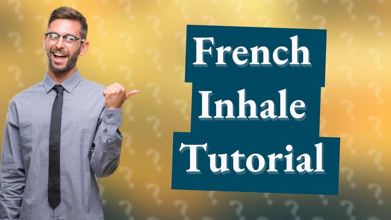 How to do french inhale vape trick? - YouTube