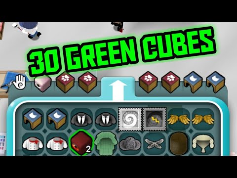 Cubic Castles - Openning 30 Green cubes - YouTube