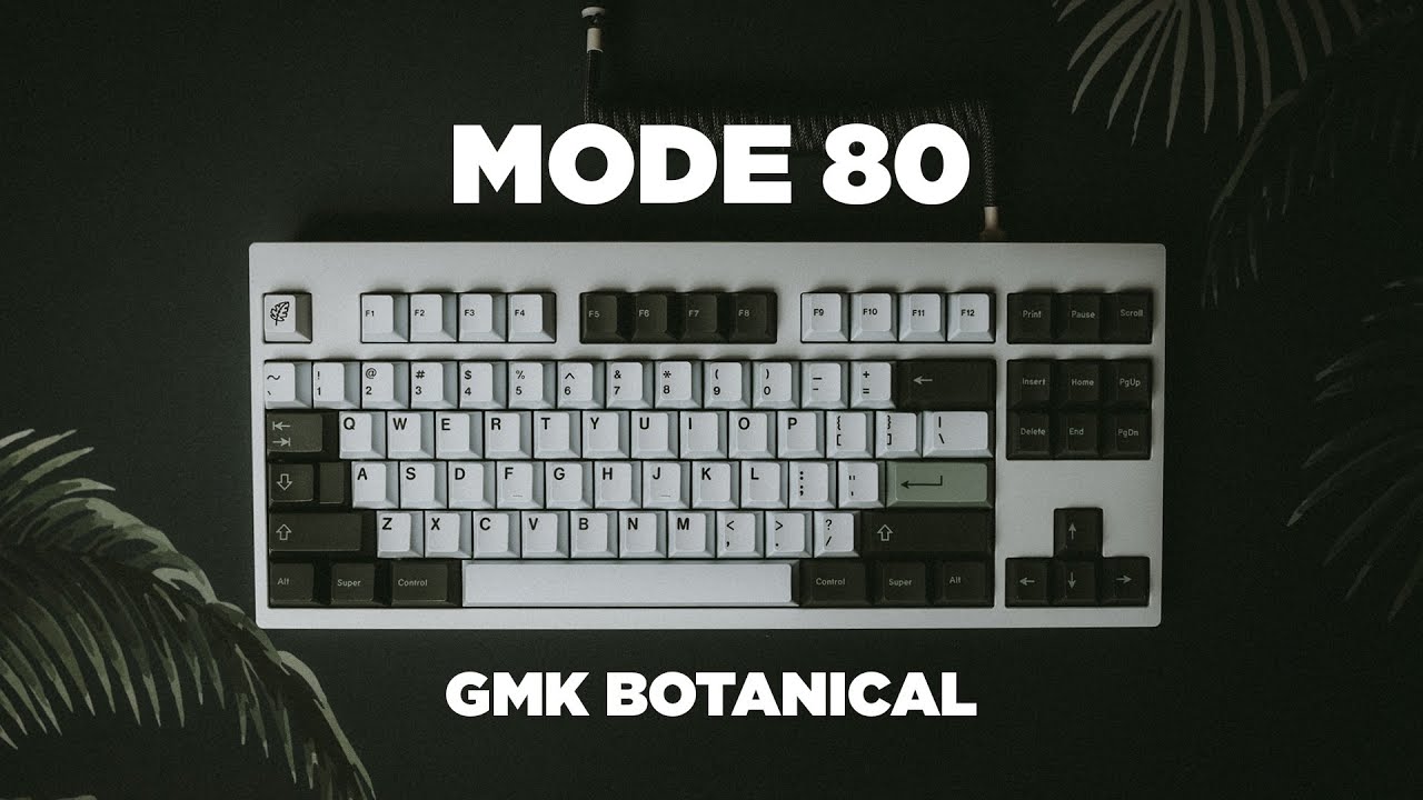 My Custom Mode 80 Keyboard - Sound Test - YouTube
