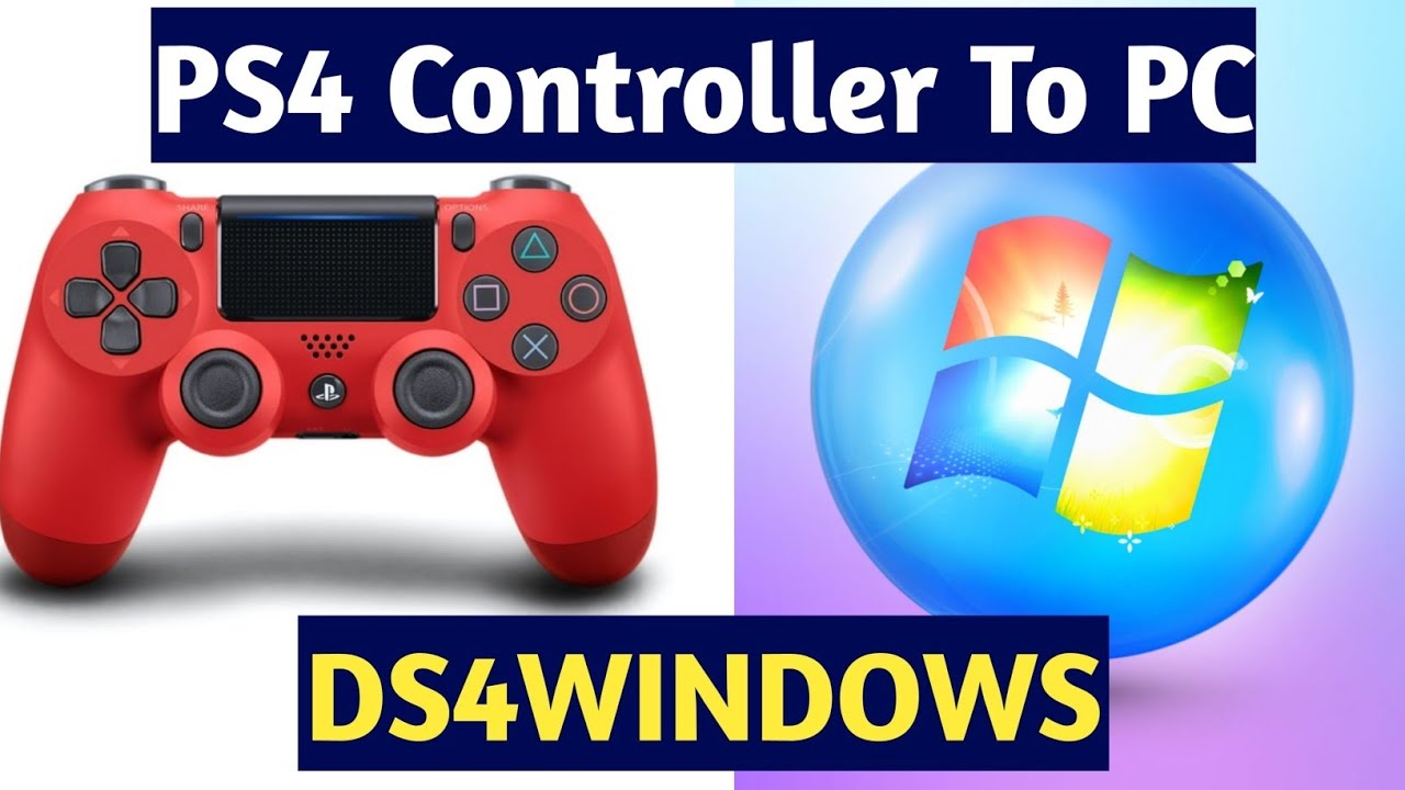EASY PS4 Controller Setup on PC Using DS4Windows - YouTube
