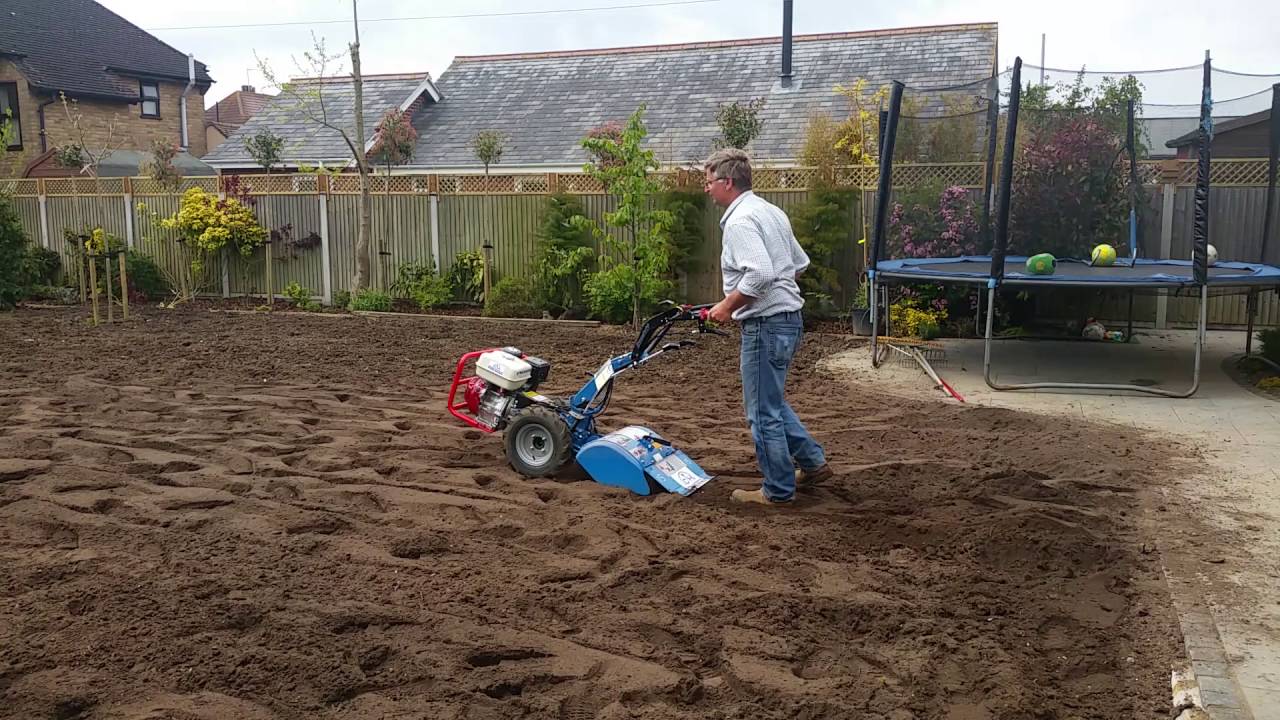 Camon C8 BCS Rotavator Tiller - YouTube