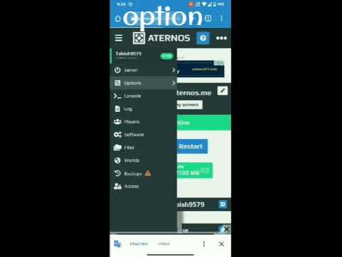 how to on creative mode in aternos server in Minecraft pocket edition ...