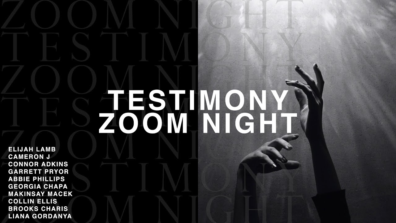 zoom testimony night (06/30/20) - YouTube