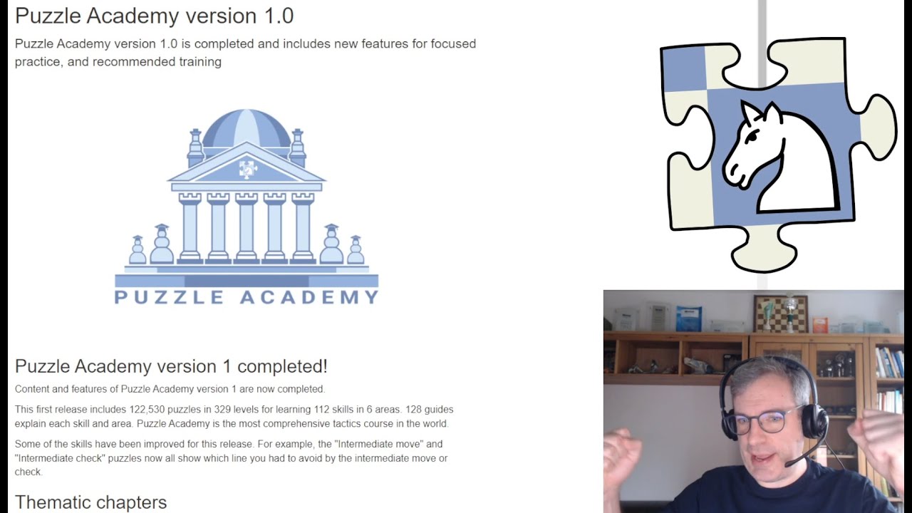 Puzzle Academy version 1 completed! - YouTube