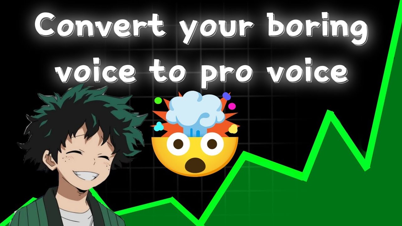 Convert Your boring Voice To Pro Voice 🔥🤯 #voiceacting #voiceover # ...