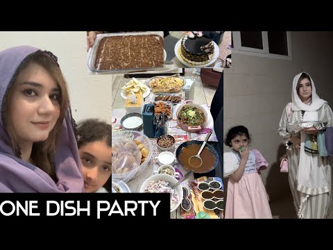 One Dish Party || Long weekend in saudia||One Dish Party Food Ideas ...