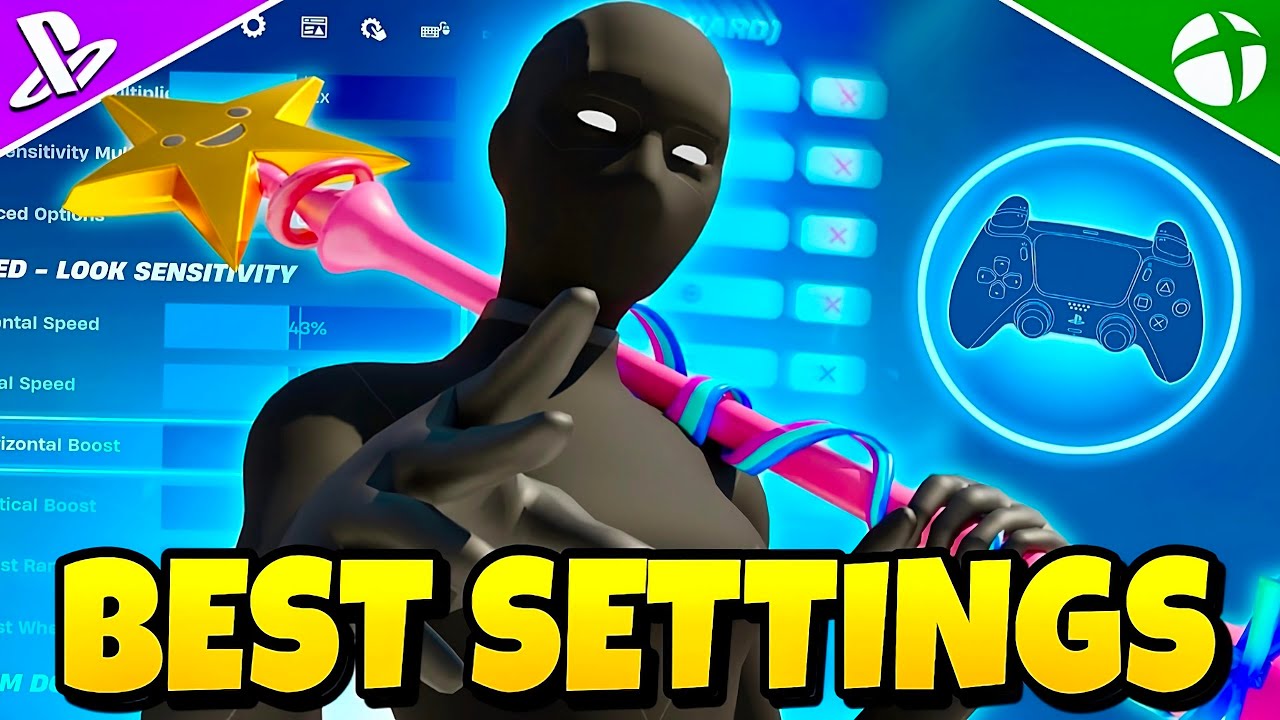 NEW Best Controller SETTINGS + Sensitivity in Fortnite Chapter 5 - YouTube