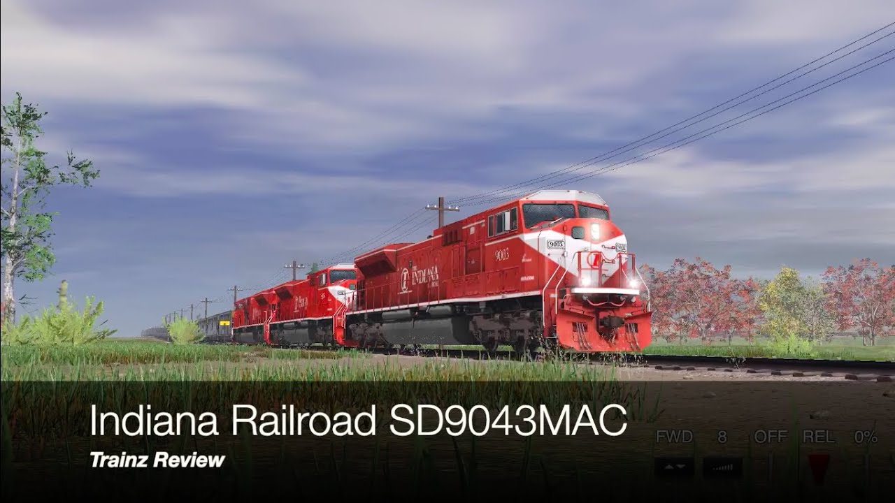Indiana Railroad SD9043MAC Trainz 3 Review - YouTube