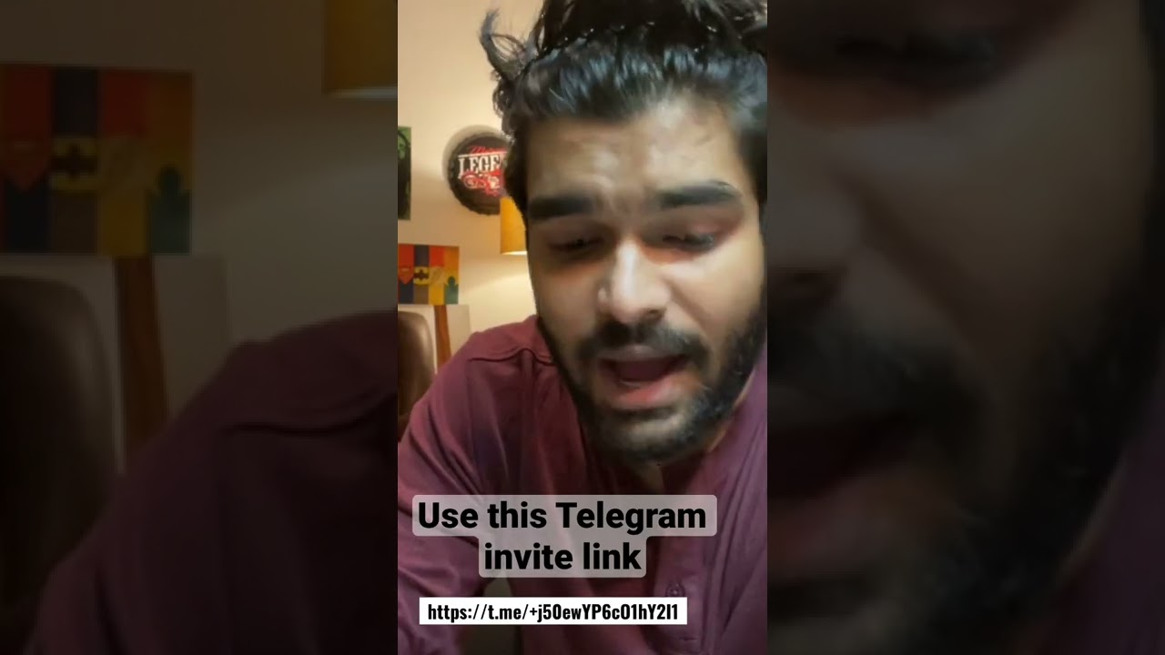 Use the Telegram Invite link to join the group - YouTube