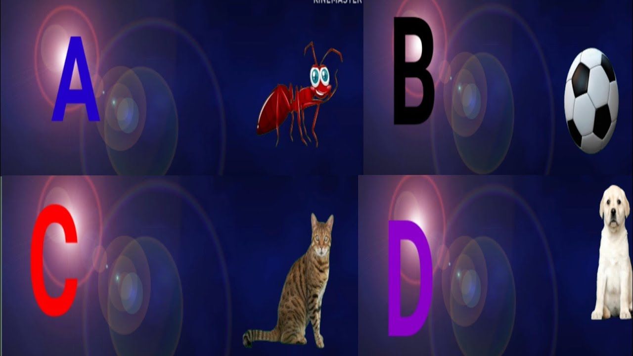 capital letters abc//abc video// learn abcd//capital letter abcd ...