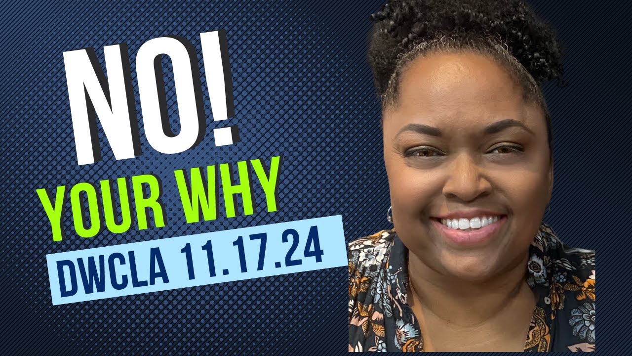"No! Your Why..." Pastor Angela Nichols - November 17, 2024 - YouTube