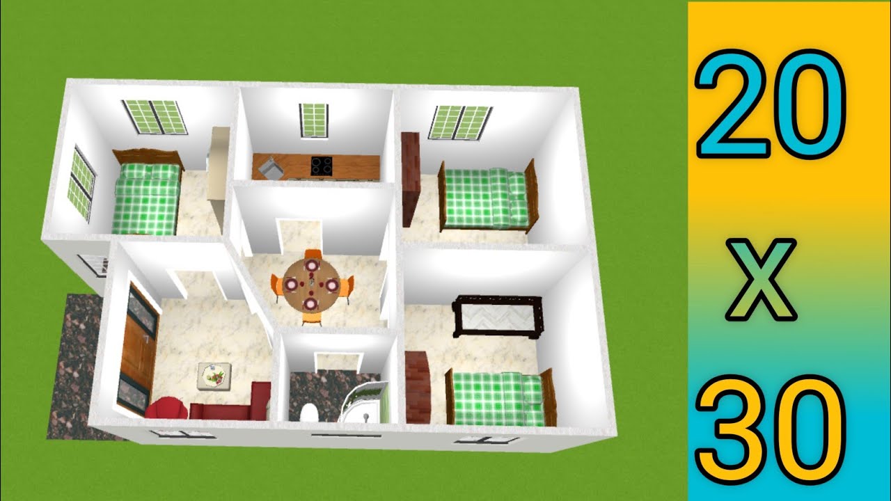20x30 HOUSE PLAN || 20x30 HOUSE DESIGN || SMALL HOUSE DESIGN || HOME ...