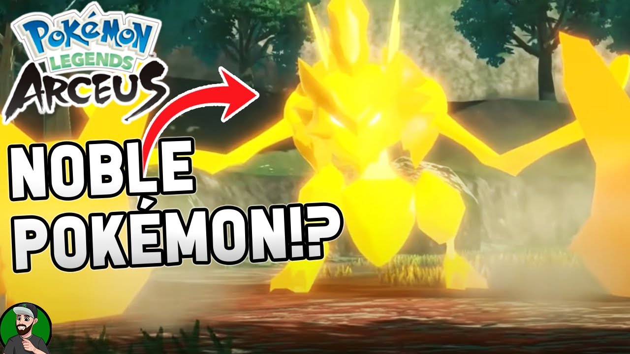 What Are NOBLE POKEMON!? | Pokémon Legends Arceus - YouTube