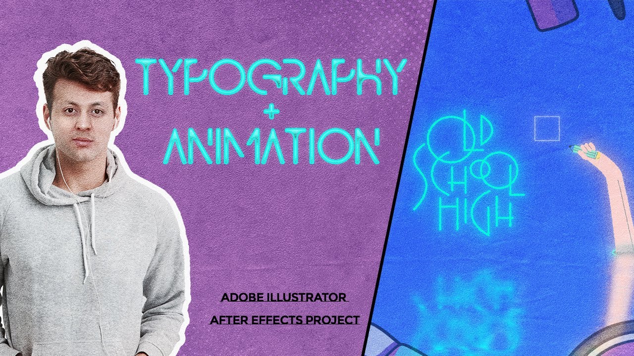 Typography + Animation Tutorial - AFTER EFFECTS PROJECT - YouTube