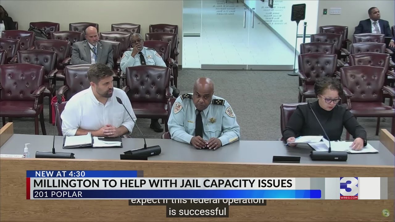 Millington offers jail space to ease crowding at 201 - YouTube
